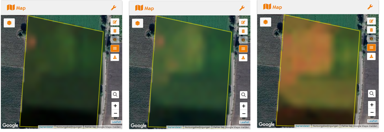 Harvest maturity & scheduling - geocledian documentation
